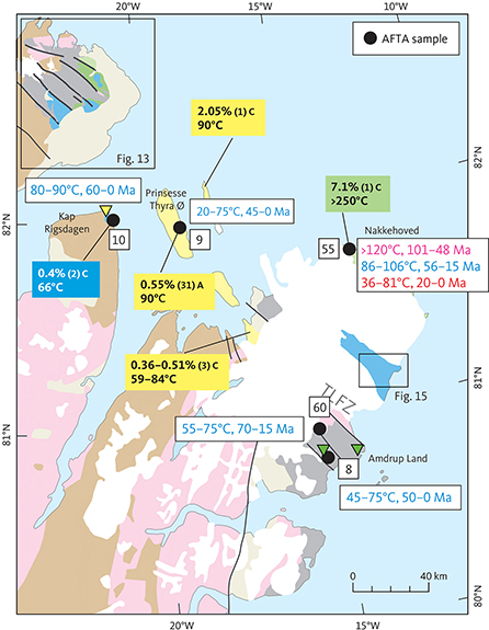 Thermo-tectonic development of the Wandel Sea Basin, North Greenland