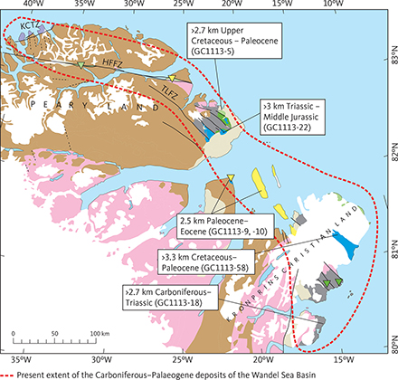 Thermo-tectonic development of the Wandel Sea Basin, North Greenland